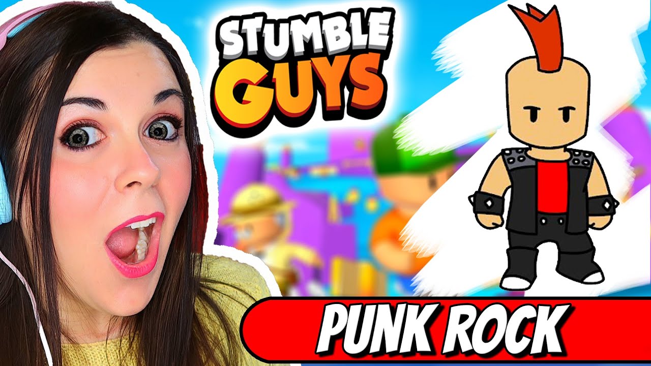 PUNK ROCK STUMBLE GUYS | OMGame Retos Divertidos - YouTube