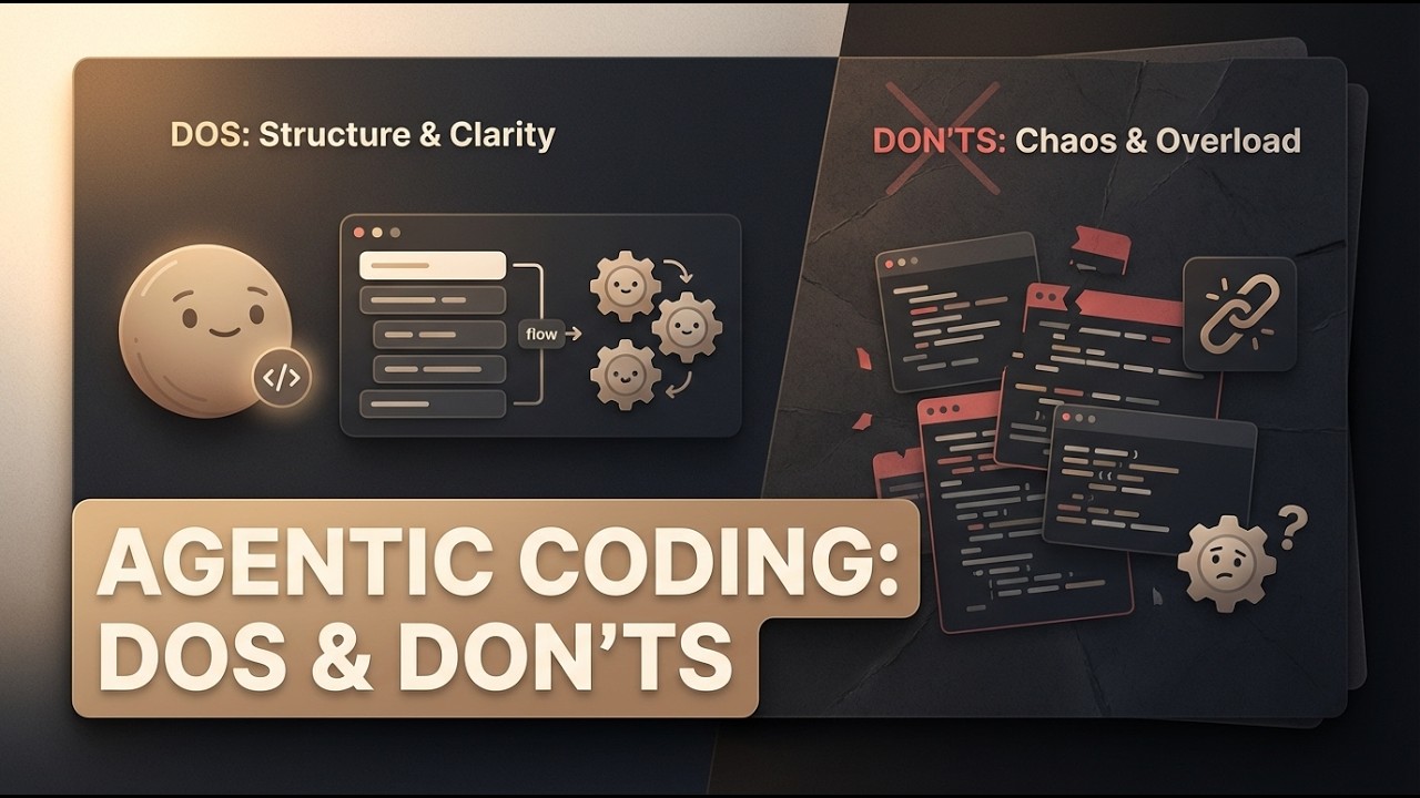 Agentic coding 101 - How I work on 8 projects at a time - YouTube
