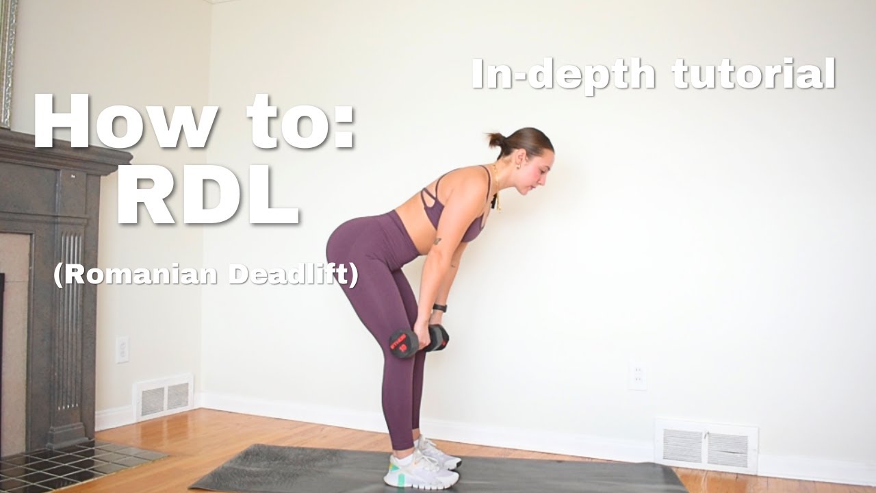 How to do RDLs (Romanian Deadlifts) | In-depth tutorial - YouTube