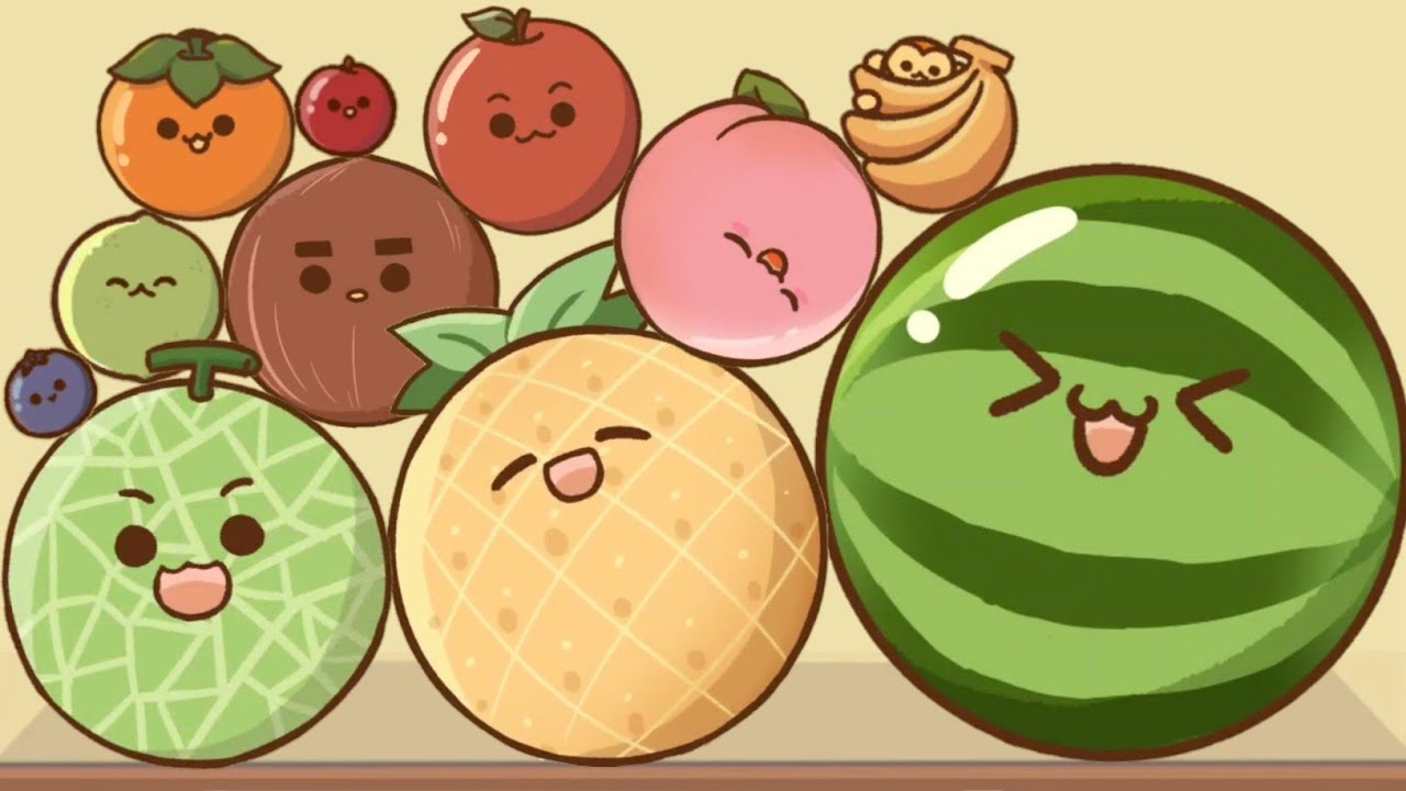 (WATERMELON GAME) QS Monkey Land: King of Fruits | Suika Game - YouTube