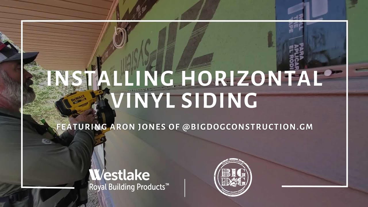 Exterior Installation: How-To Install Vinyl Royal Siding - YouTube