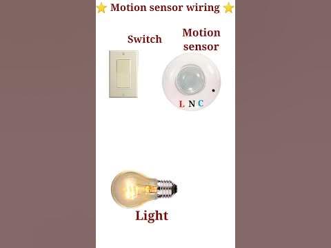 Motion sensor light||Motion sensor||how to install Motion sensor - YouTube