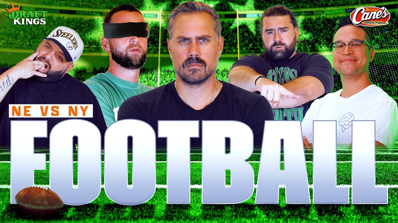Hank and Memes Face Off in a Blindfold Bet for New England Vs New York ...