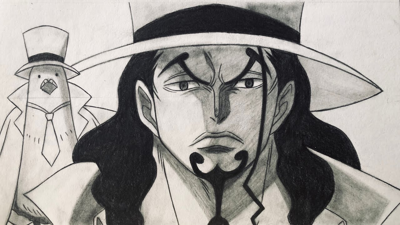 How To Draw Rob Lucci From One Piece Step By Step [Tutorial] #onepiece ...