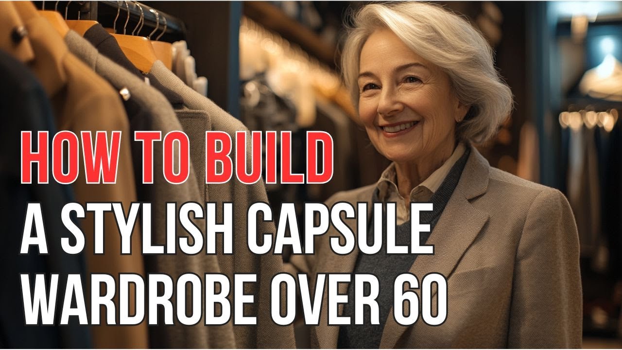 ADVICE FOR 60 YEAR OLDS | How to Build a Stylish Capsule Wardrobe Over ...