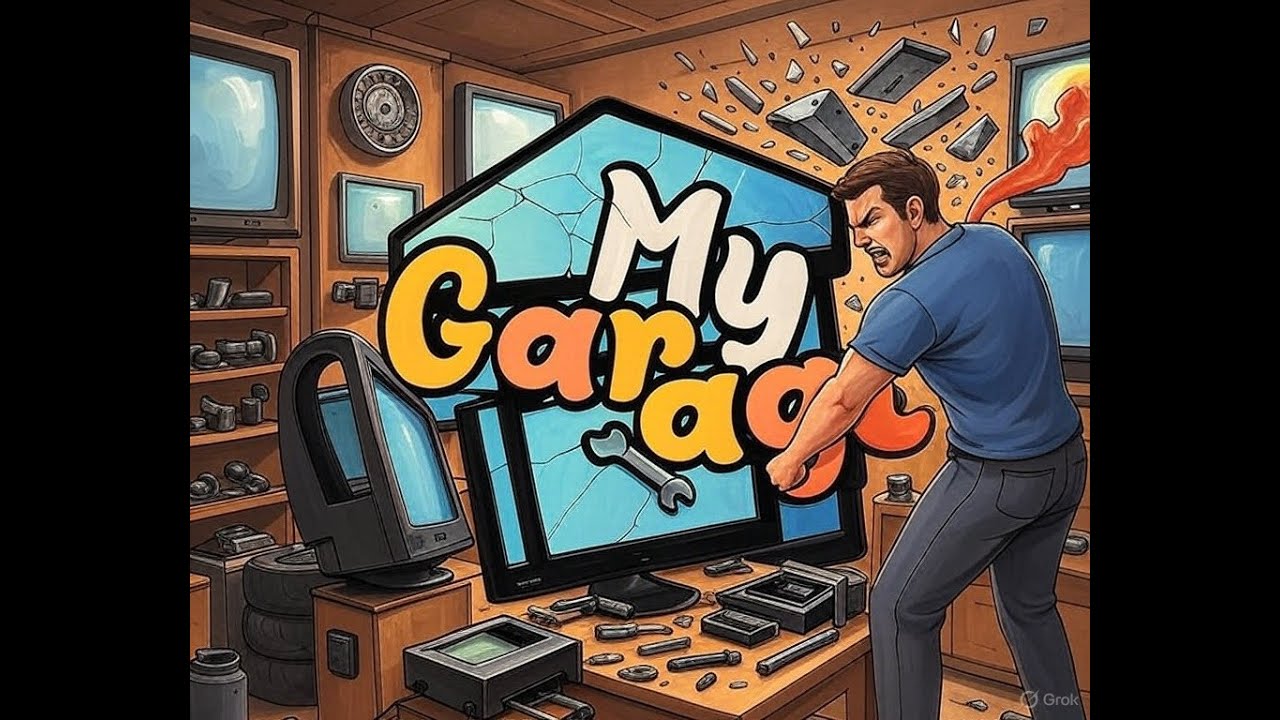My Garage Game Review OLED Optimization Issues & Reality Check # ...