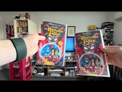 Opening to Aladdin return of jafar VHS Australia (1994) 2002 reprint RARE 