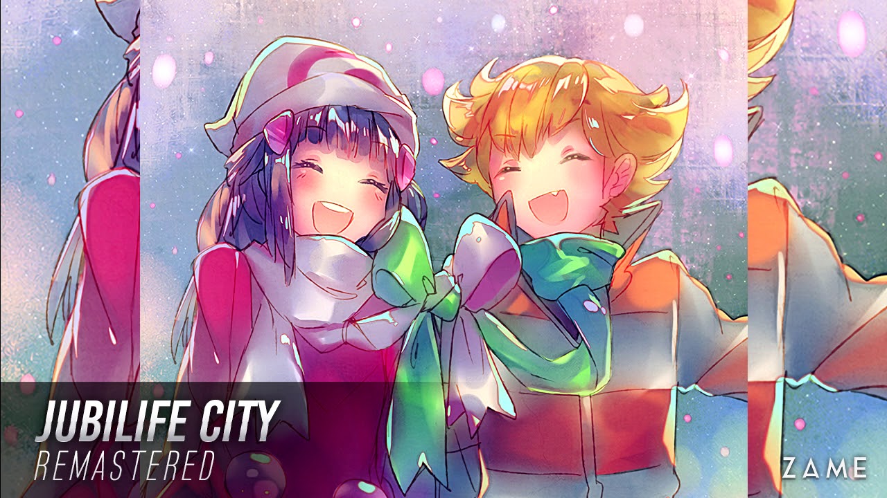 Jubilife City (Day Time): Remastered Pokémon Brilliant Diamond ...