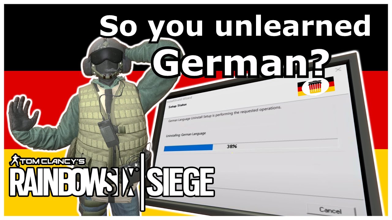 You unlearned German?... (R6S Funny Moments) - YouTube
