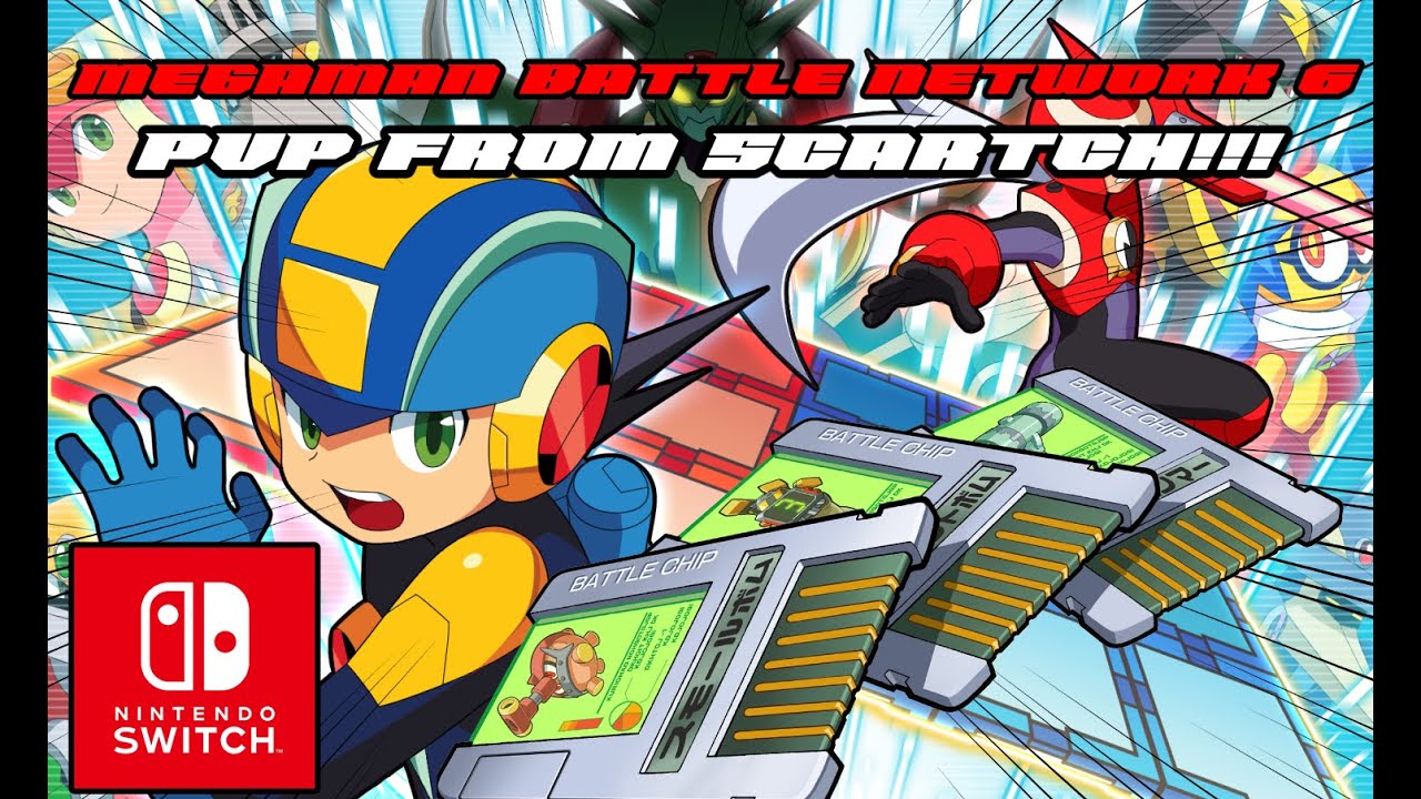 Megaman Battle Network 6 LEARNING PVP FROM SCRATCH!!! DAY 2 - YouTube