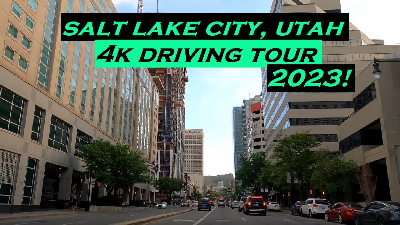 Salt Lake City, Utah | 4k Driving Tour | Dashcam 2023 - YouTube