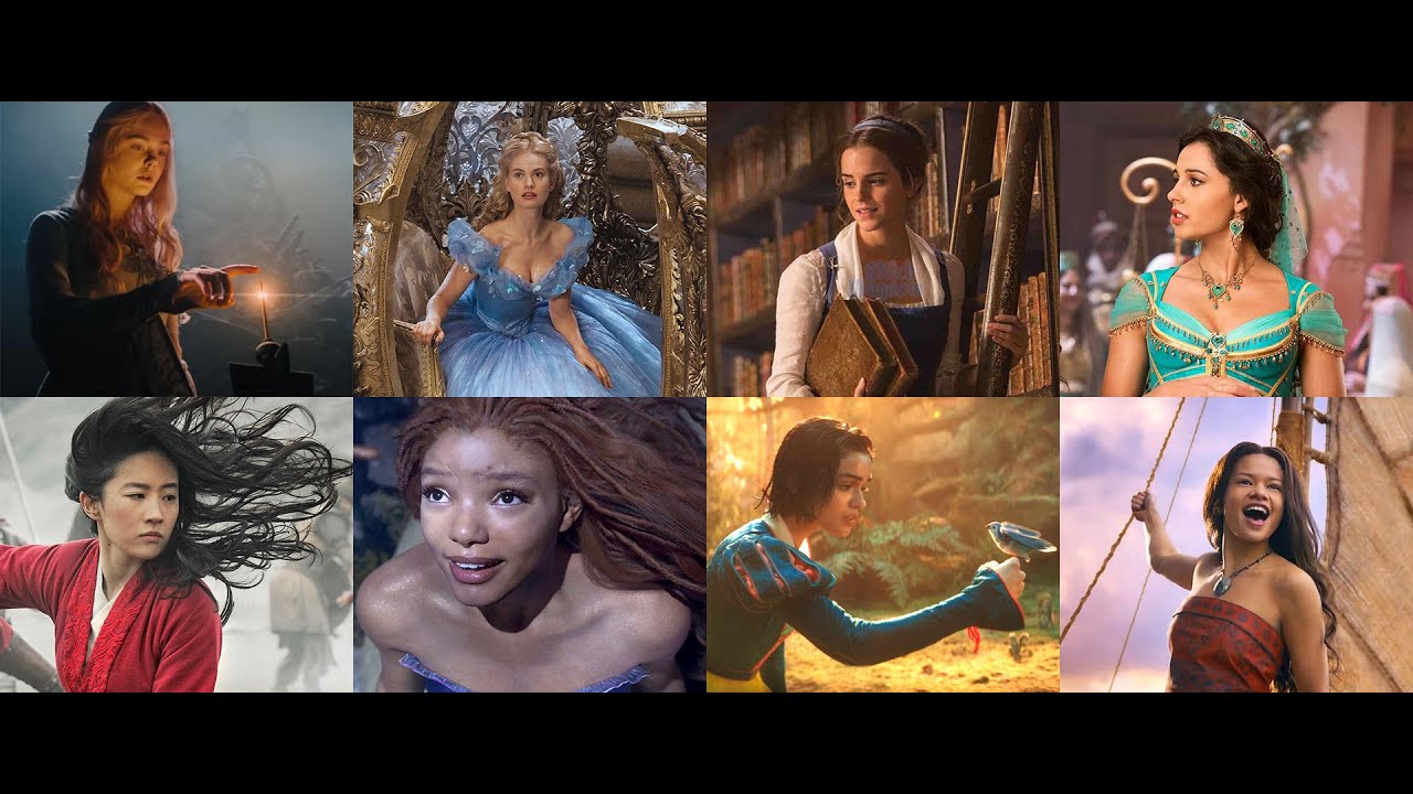Disney Live Action Princess | Introducing 8 Princesses Teaser - YouTube