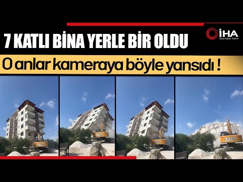 7 Katlı Bina Yerle Bir Oldu !