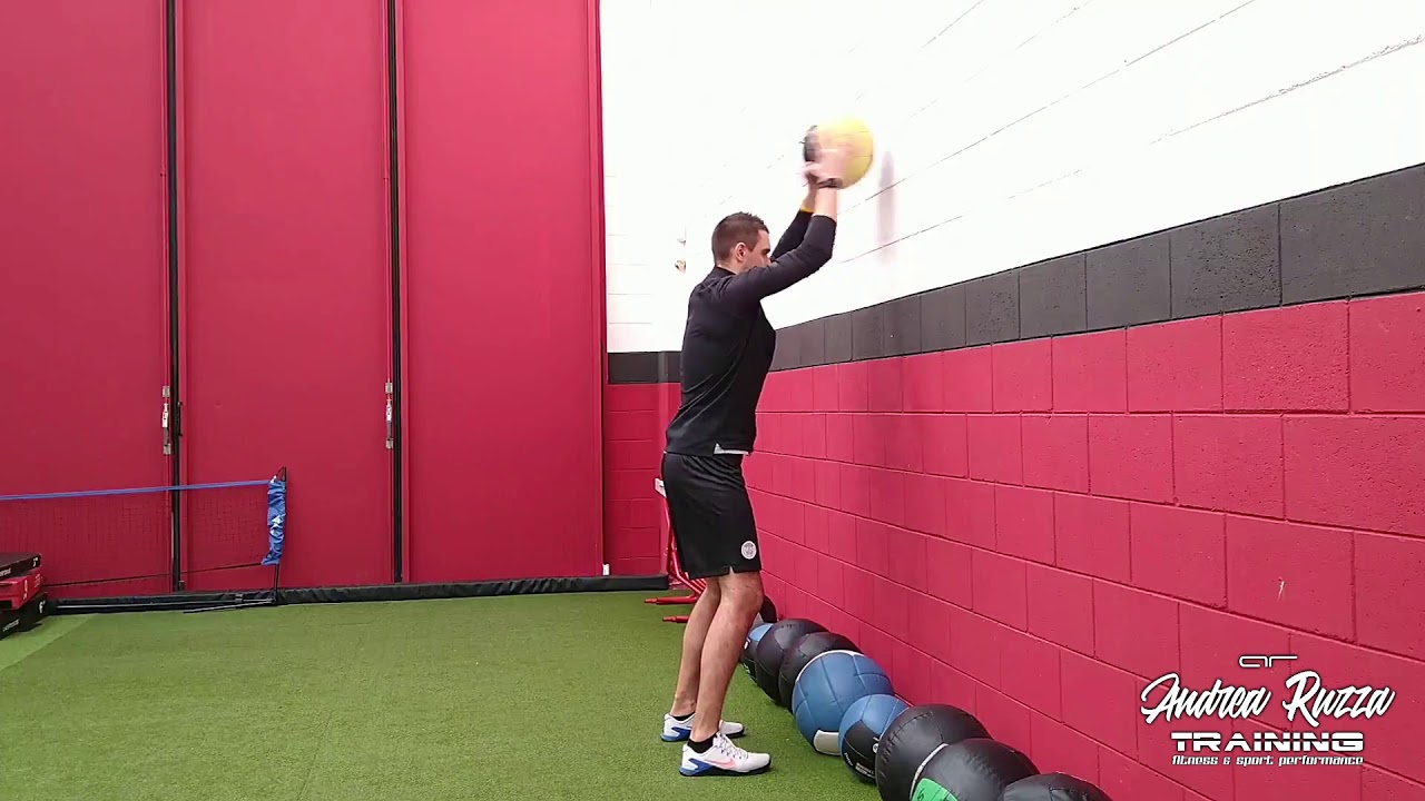 Standing Repeated Overhead Pass - YouTube