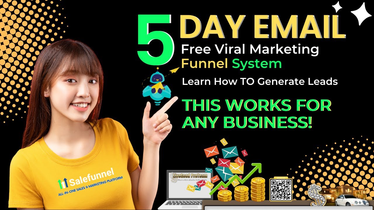 5 Day Email Crash setup! Free Viral Marketing Funnel System - YouTube
