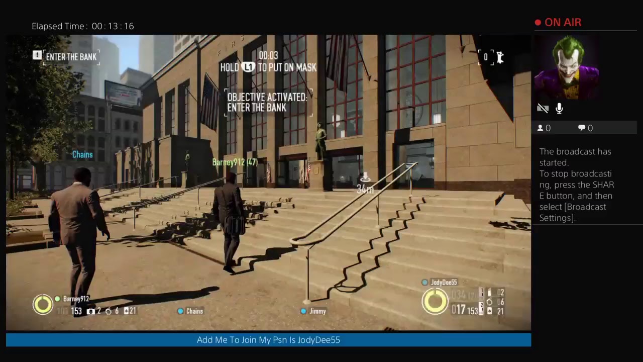 PayDay 2 CrimeWave edition Ps4 Live Stealth - YouTube