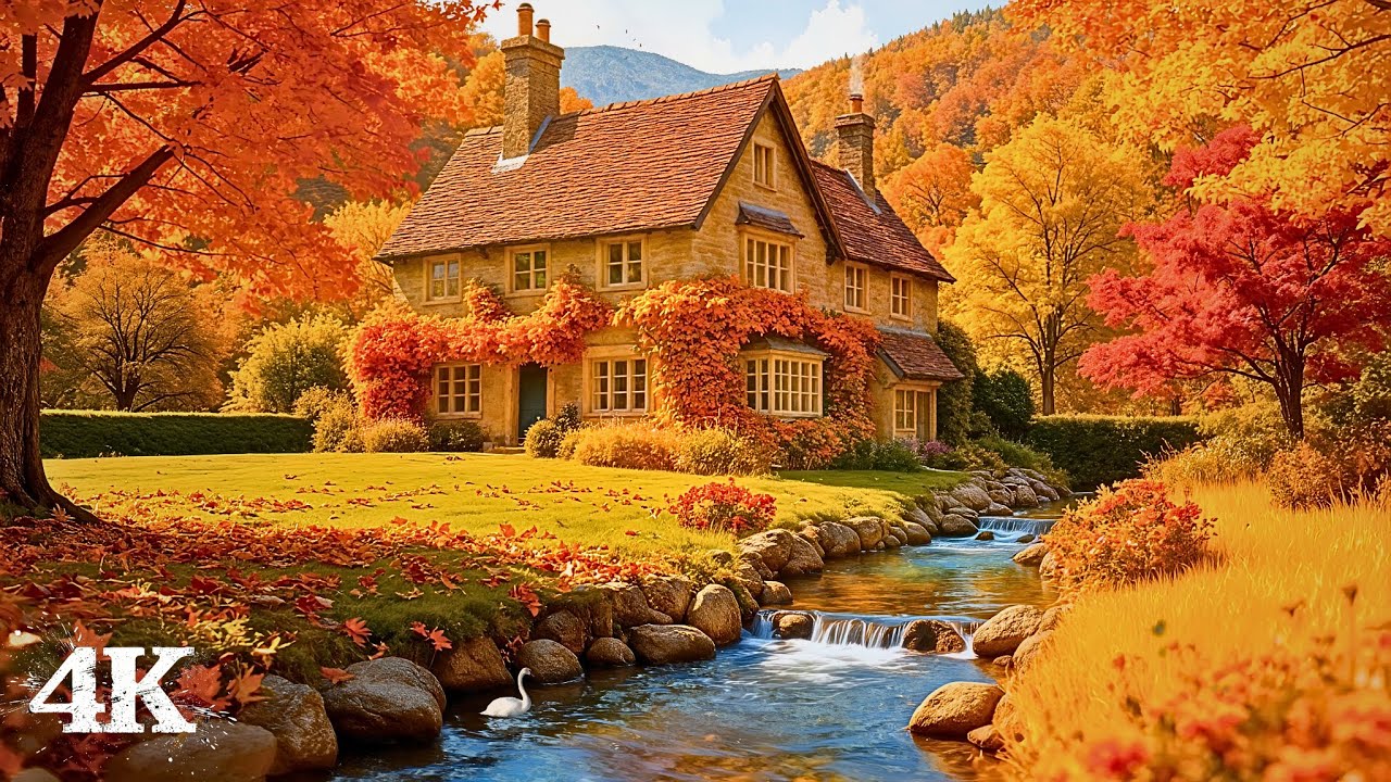 Stream Cottage in an Idyllic Countryside | Fall Into Tranquility with ...