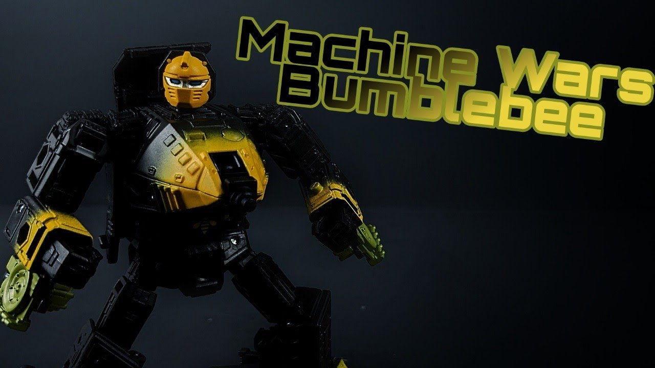 Botcon Selects Inaugural Custom Figure || Machine Wars Bumblebee - YouTube