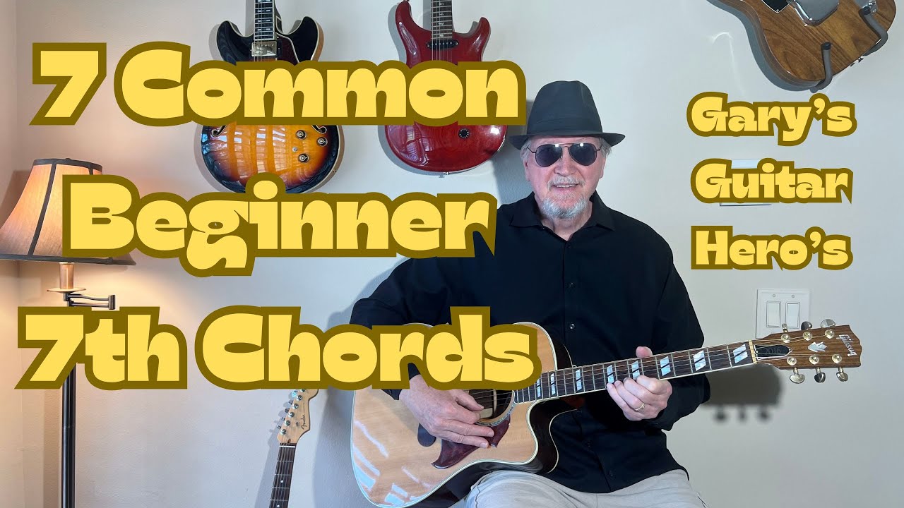 How To Play 7 Beginner "7th Chords" - Easy Acoustic Guitar Lesson - YouTube