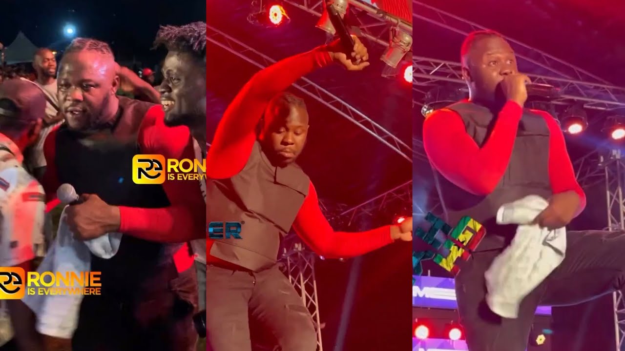Medikal Finally Replied the Look A Like Association on Stage during his ...