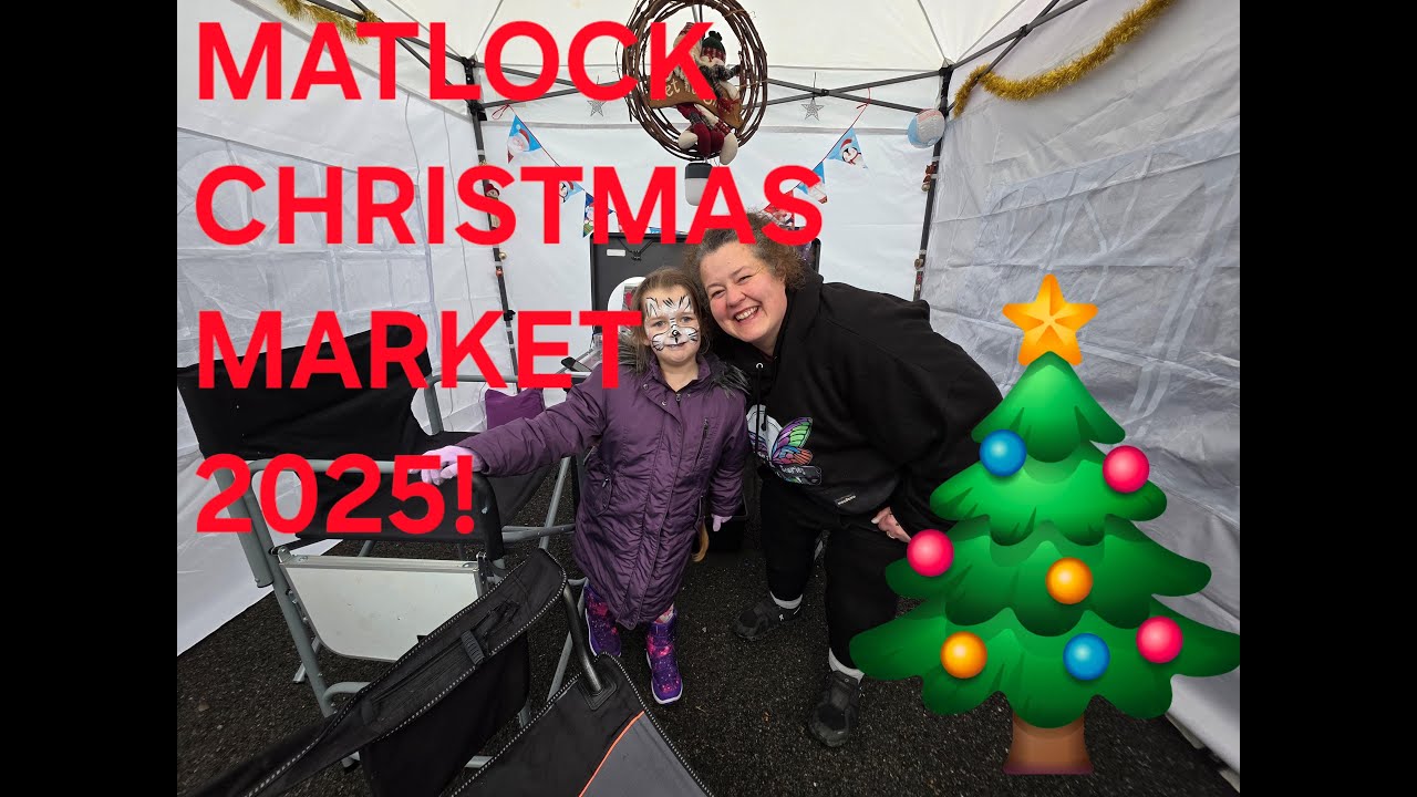 CHRISTMAS MARKET HAUL! Matlock, Derbyshire - YouTube