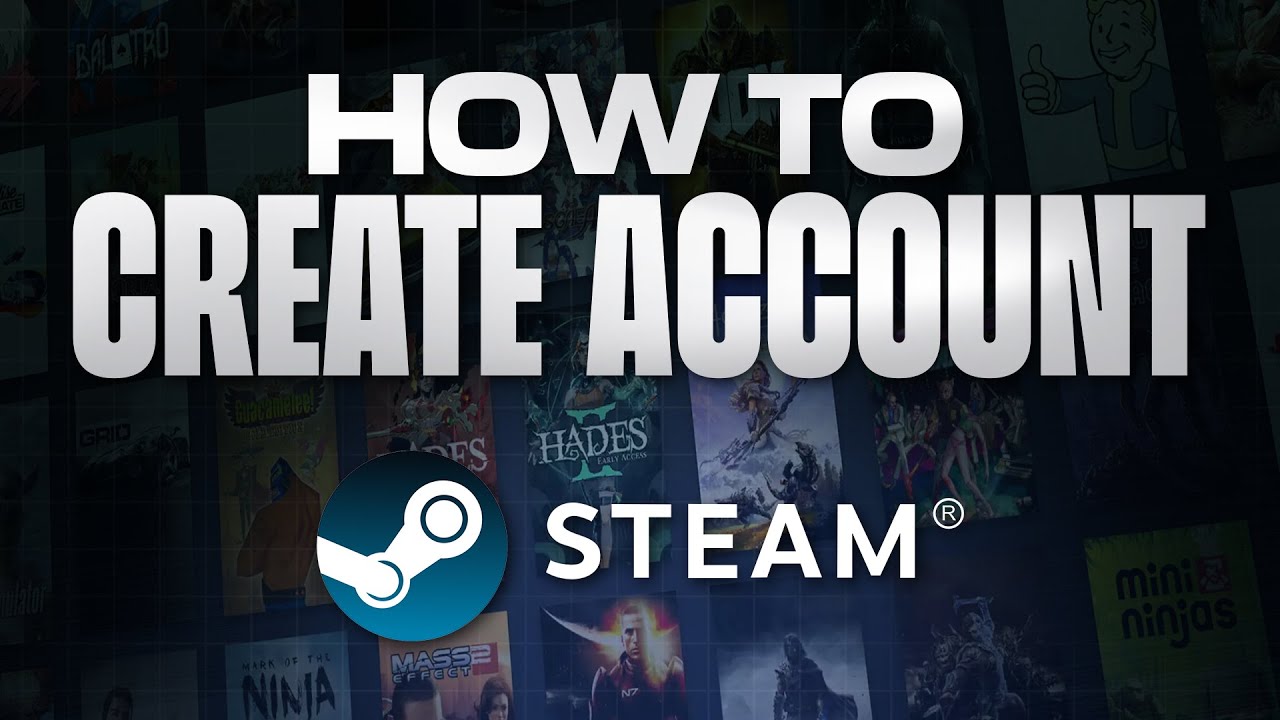 How to Create a STEAM Account (2026) Step by Step - YouTube