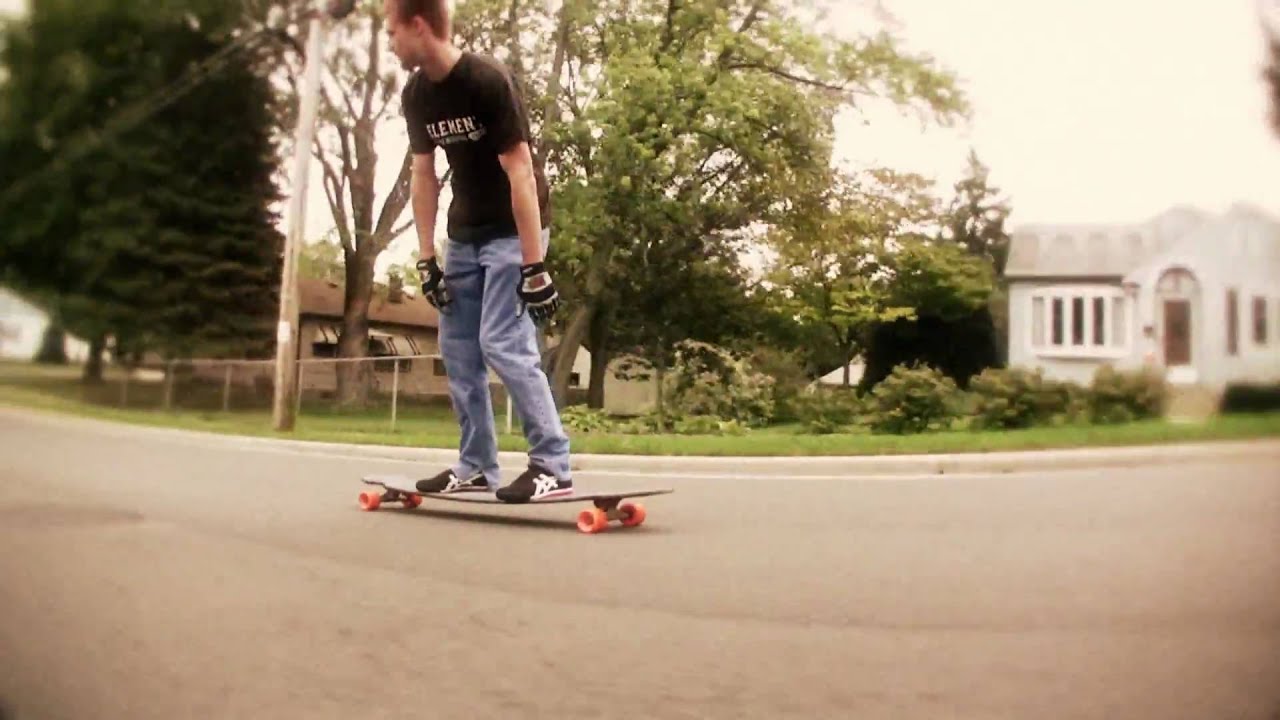 Gravity Longboards Ridin' a Concrete Wave - YouTube