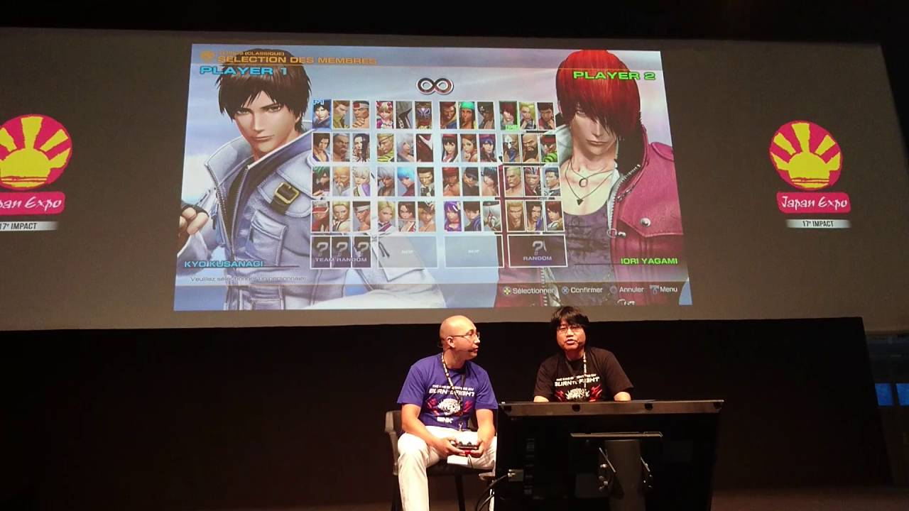 Japan Expo 2016 Présentation KOF XIV du 08 juillet par Yasuyuki Oda ...