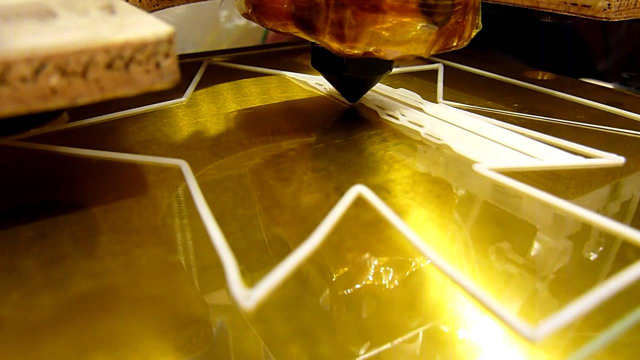 MakerBot Thing-o-Matic Printing Problem - YouTube