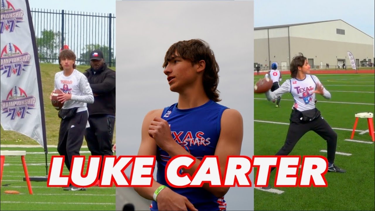 Luke Carter | NUC Texas Stars | Championship 7on7 Tournament Highlights ...