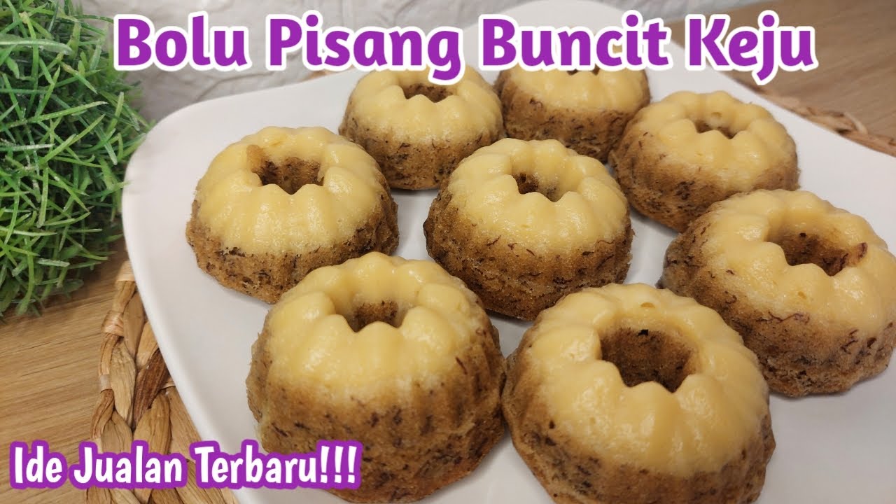 Bolu Pisang Buncit Keju || Ide jualan Laris Manis || Noey Cooking - YouTube