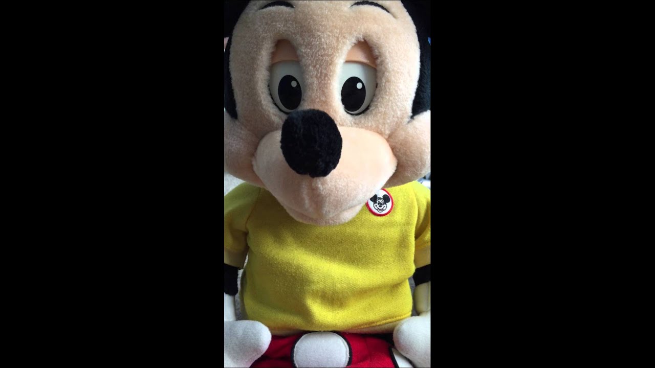 My newest talking Mickey Mouse - YouTube