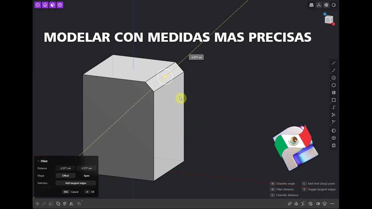MODELAR CON MEDIDAS MAS PRECISAS - YouTube