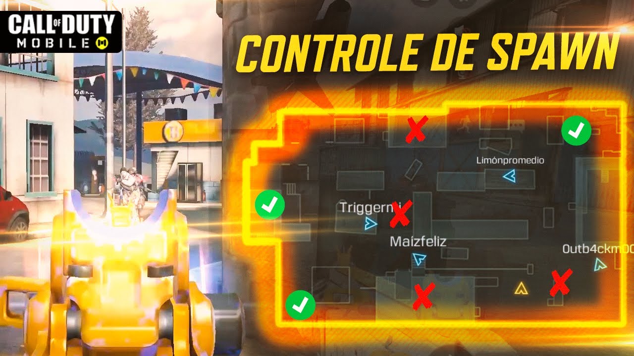 APRENDA A CONTROLAR O SPAWN NO COD MOBILE - YouTube