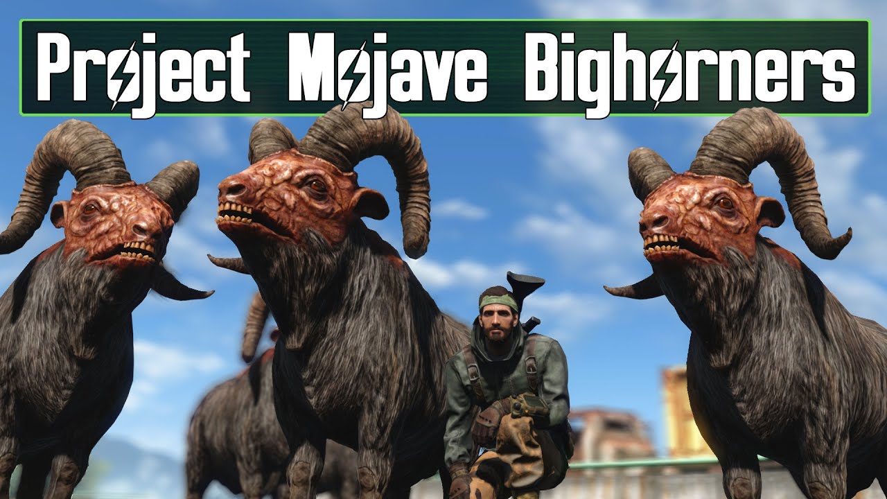 Bighorners Are Back! - Fallout 4 Mod Review - YouTube