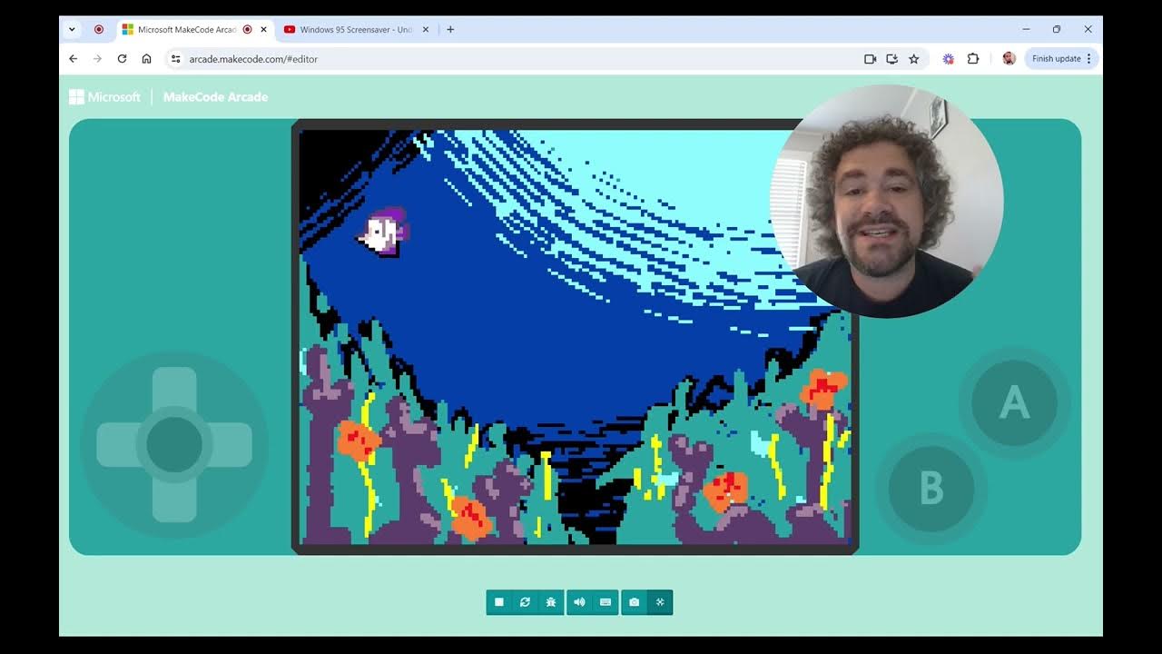 Lesson 14 Creating Animated Aquariums with MakeCode Arcade 🐠 - YouTube