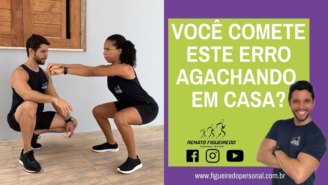 Você Comete Este Erro Fazendo Agachamento Na Quarentena? - YouTube