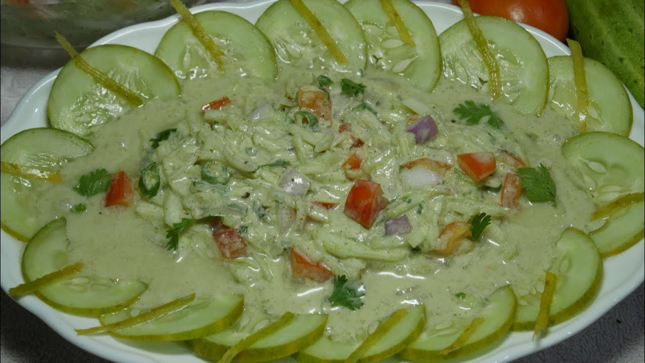 হেলদি ও টেস্টি রায়তা সালাদ । Raita salad recipe - YouTube