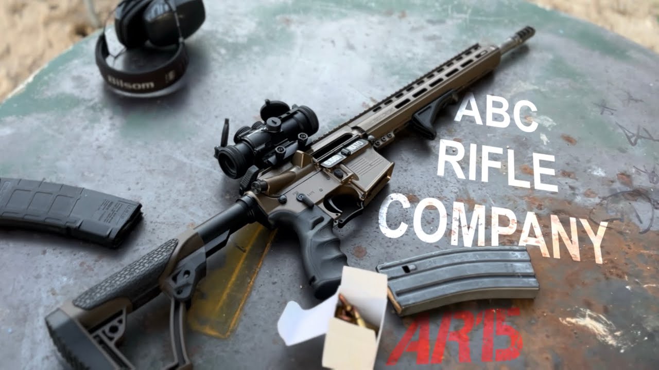 ABC Rifle Company AR-15 - Gun Review & Shooting - YouTube