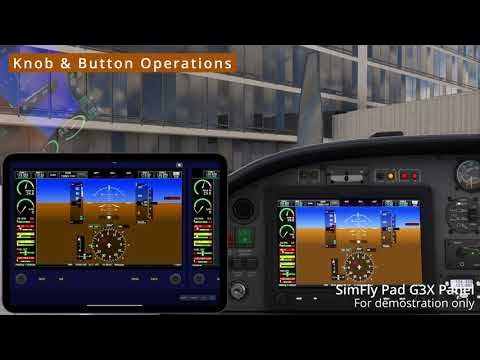 (MSFS) SimFly Pad iOS G3X Touch Free Panel Released! - YouTube