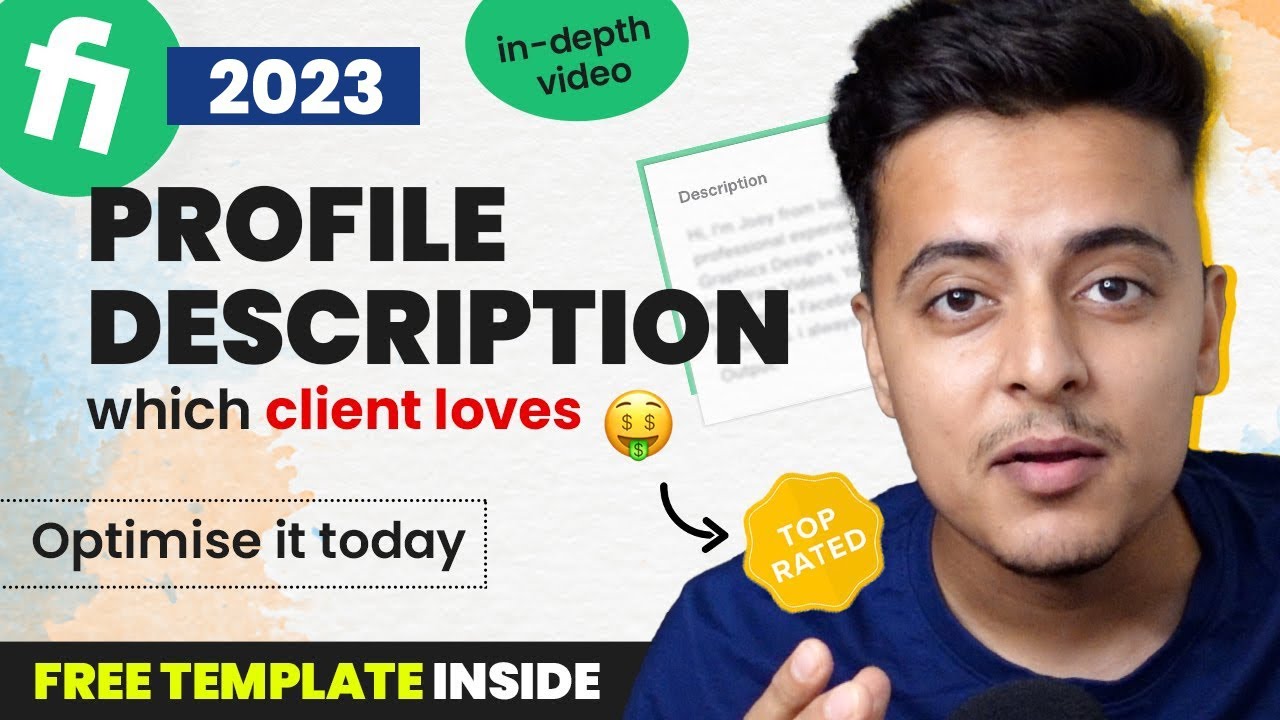 Optimise Your Fiverr Profile Description Like PRO in 2023 | Free ...