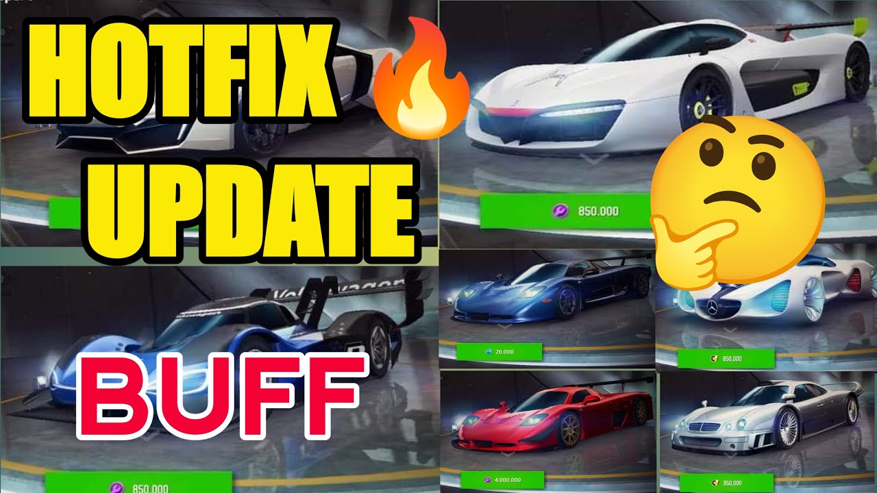 HOTFIX UPDATE 🔥 Release Date | Asphalt 8, Update 60 Buffed Cars and ...