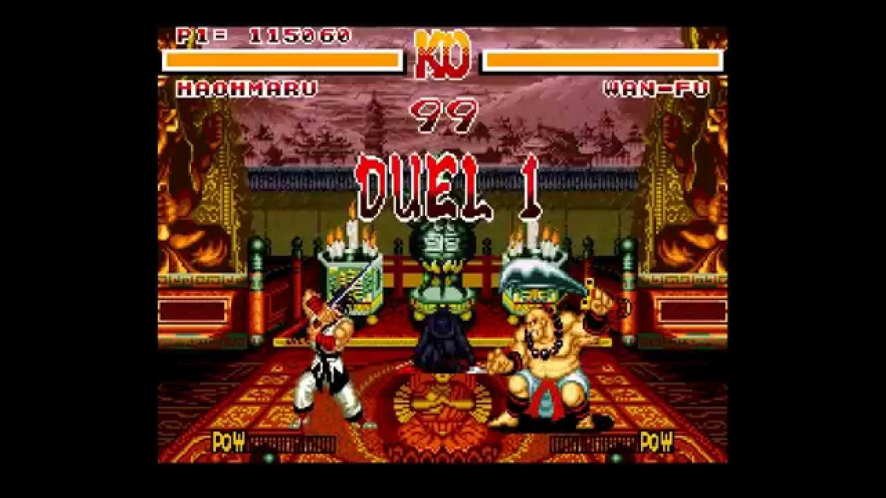 Samurai Shodown ... (SNES) Gameplay - YouTube