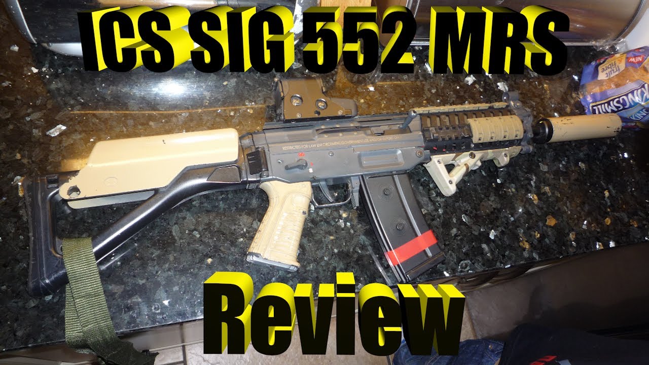 ICS SIG 552 MRS (Tan) | Review - YouTube