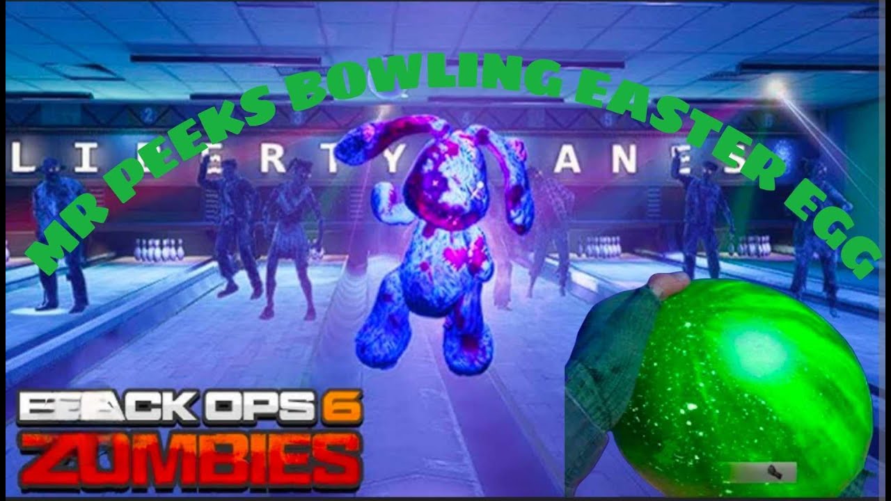 HOW TO GET THE MR PEEKS BOWLING ALLEY EASTER EGG#blackops6 #guide # ...