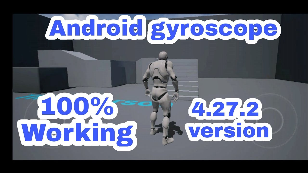 Ue4 Gyroscope setup 4.27.2 100% working. - YouTube