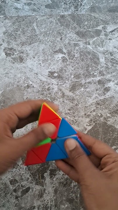 Pyraminx last step solving - YouTube