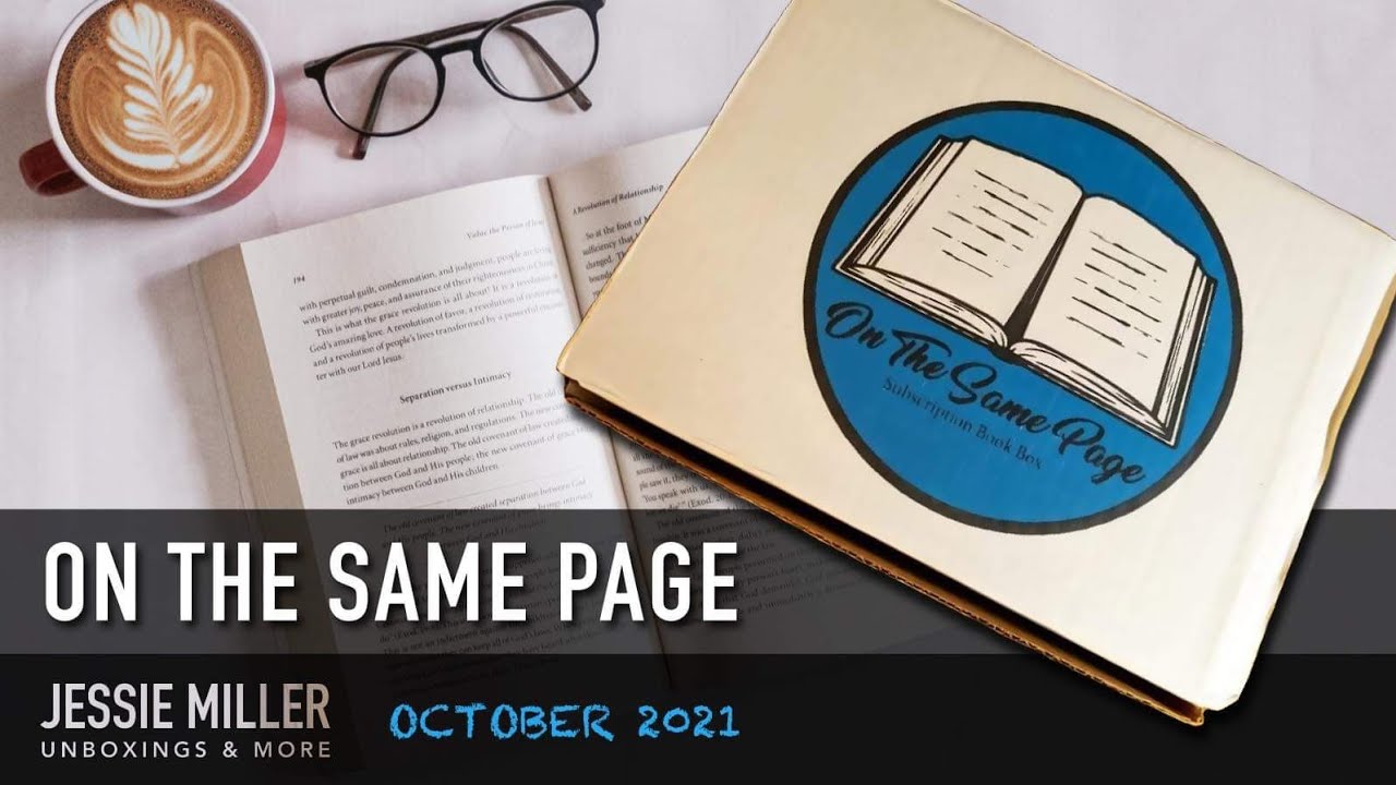 On the Same Page Subscription Box October 2021 - This Book Has Great ...