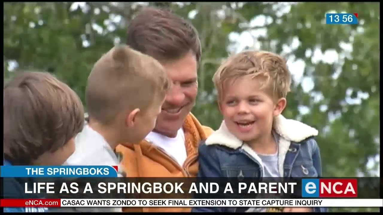 Springboks family commercial shoot - YouTube