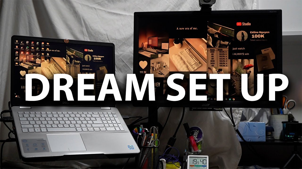 Building my Dream Set Up Vlog - YouTube